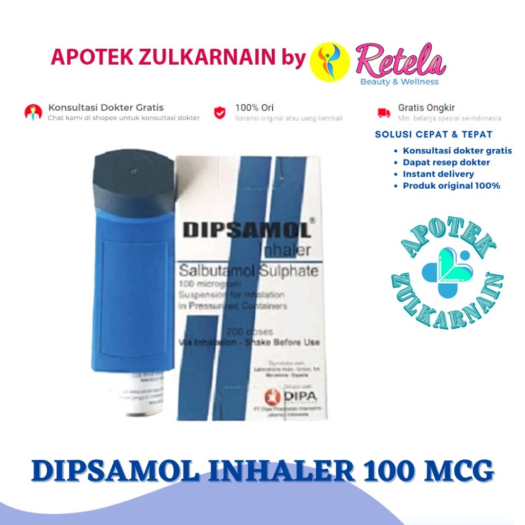 Jual Dipsamol Inhaler 100Mcg | Shopee Indonesia