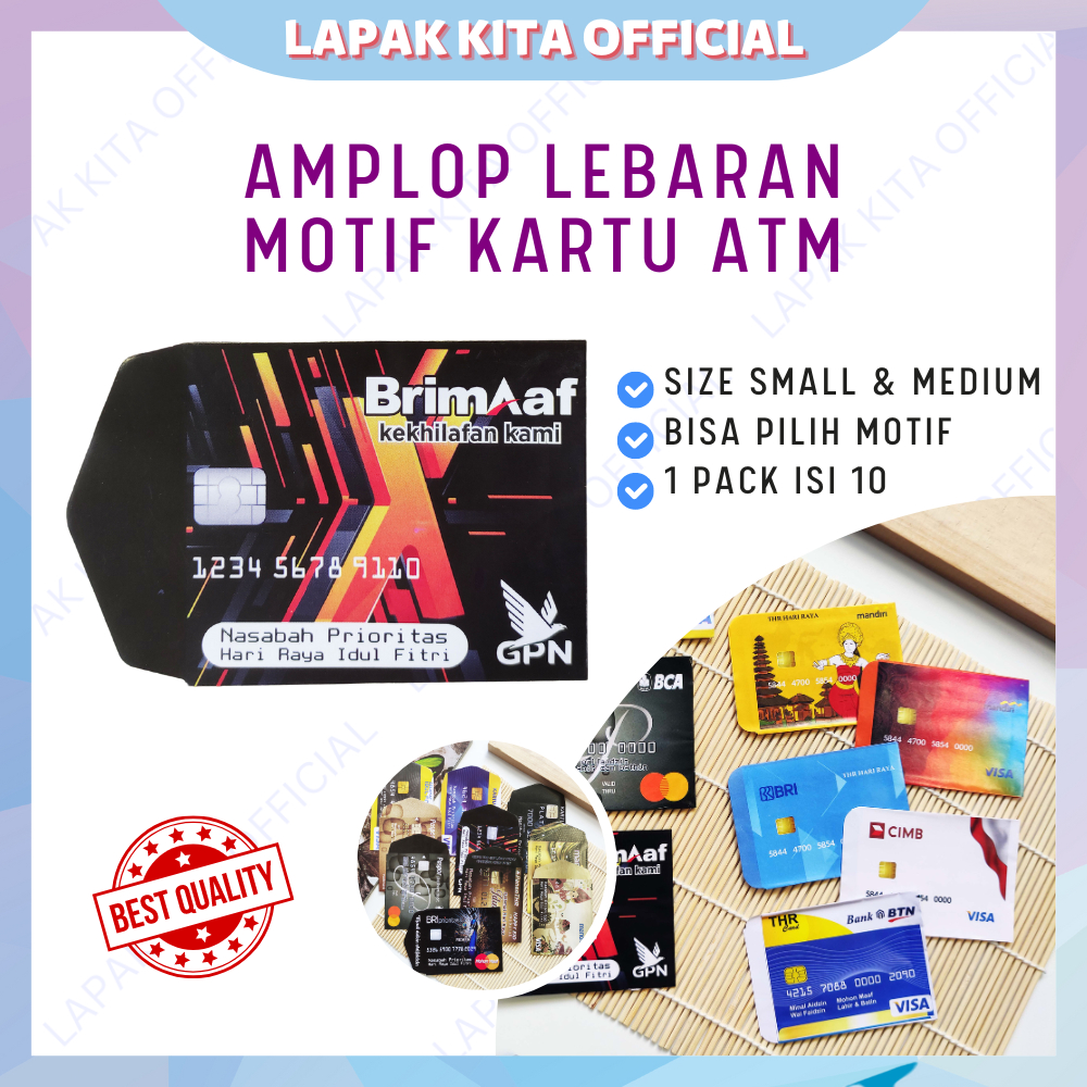 Jual Amplop lebaran isi 10 pcs amplop medium angpau idul fitri motif ...