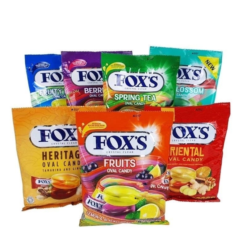 Jual Permen FOX'S 125gram 5 varian rasa | Shopee Indonesia