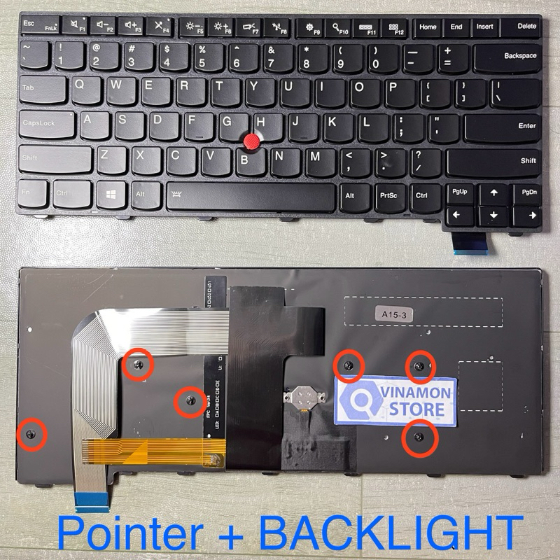 Jual KEYBOARD LENOVO THINKPAD T460s T470s 20JT 20JS 20HG 20HF 20J1 20J2 ...