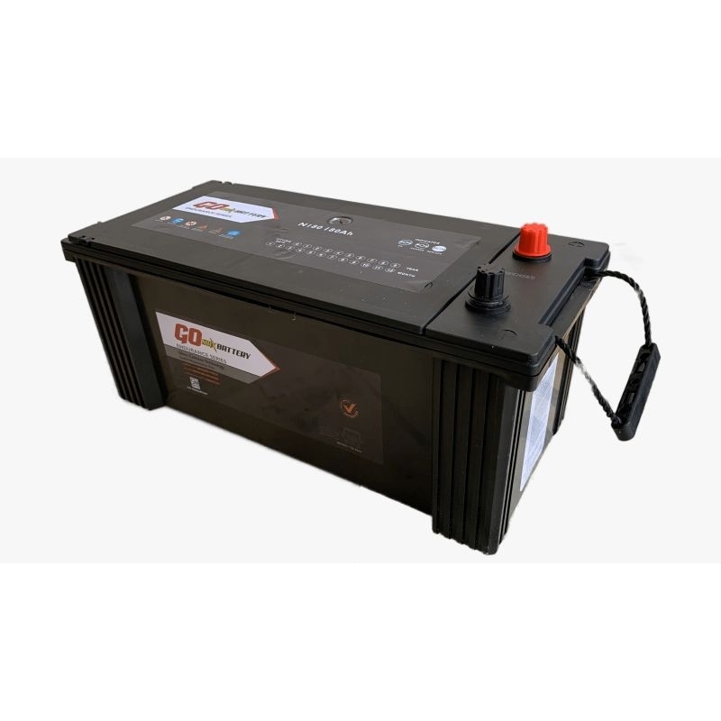 Jual Aki Kering Go Battery N180 12V 180Ah Kapal Genset Dump Truck | Shopee Indonesia