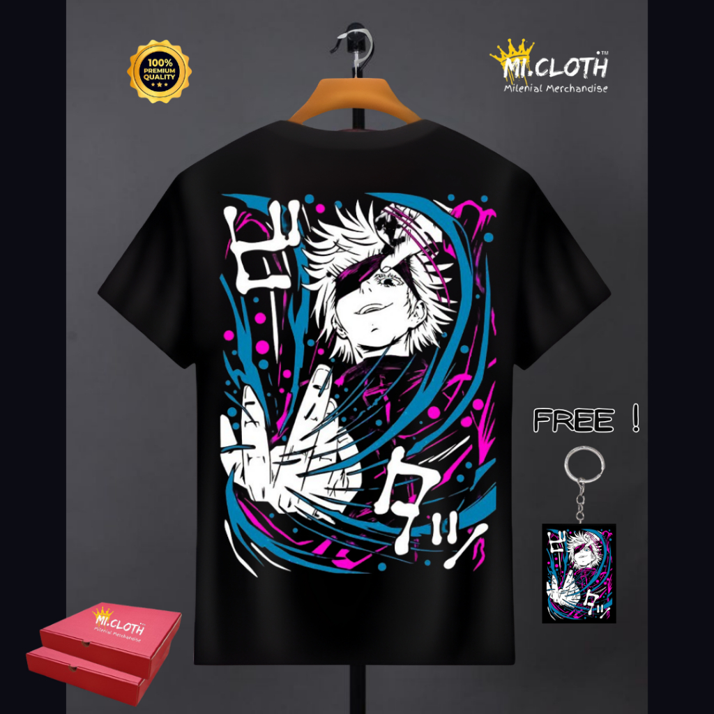 Jual Kaos Jujutsu Kaisen Anime Gojo Satoru Itadori Yuji Sukuna Kaos ... Jual Kaos Jujutsu Kaisen Anime Gojo Satoru Itadori Yuji Sukuna Kaos ...
