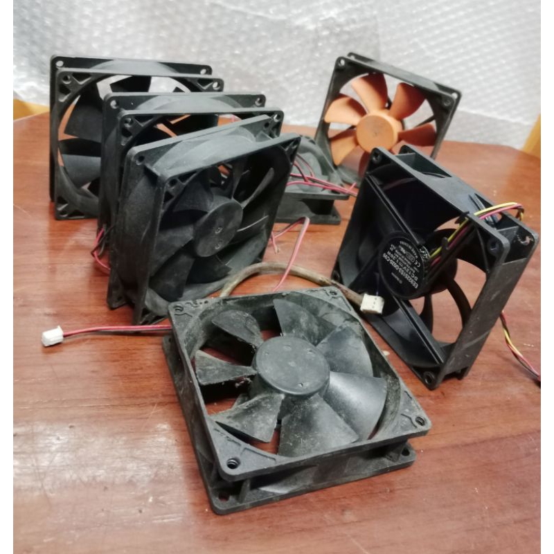 Jual fan psu pendingin 12Vdc /ukuran 9x9cm bermacam merk ex amper ...