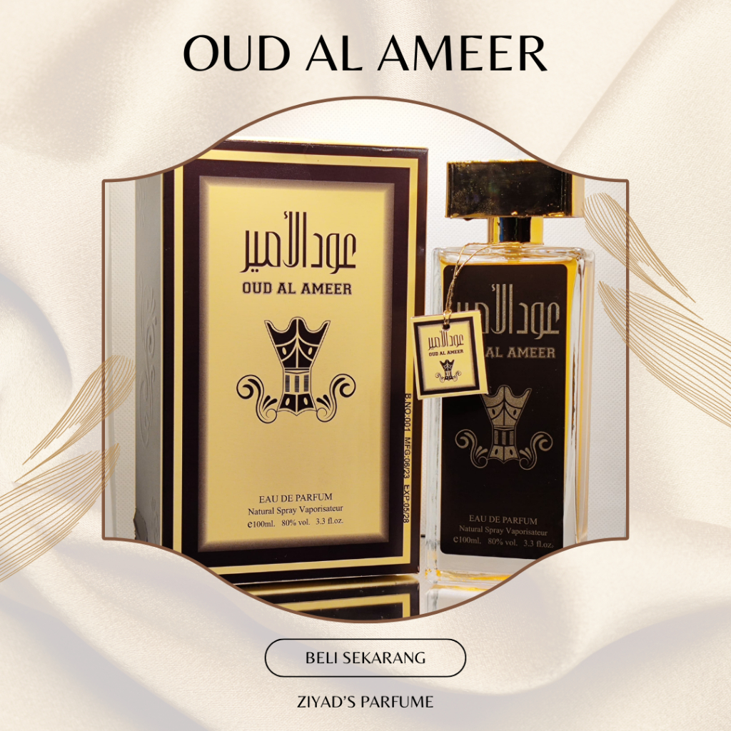 Jual Parfum Oud Al Ameer EAU De Parfum 100ml Spray Import Saudi Made In ...