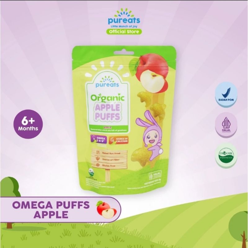 Jual Pureats Apple Puffs - Snack Makanan Bayi Rasa Apel | Shopee Indonesia