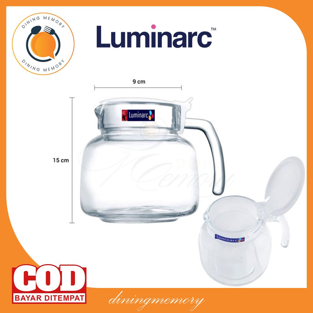 Jual Luminarc Teko Sodo Coffee Pot Tea Pot Plain per Pcs | Shopee Indonesia