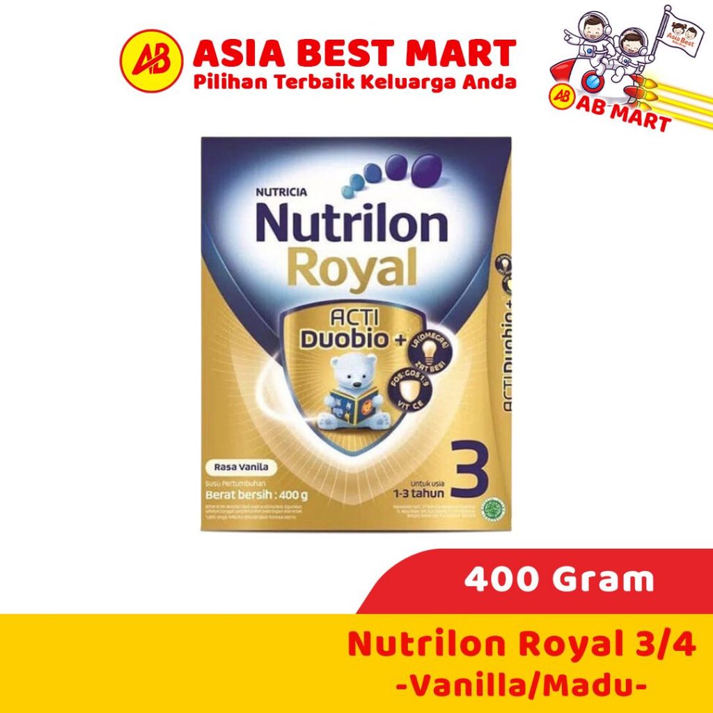 Jual Nutrilon Royal 3 Vanila Madu 400 Gr Nutrilon Royal 4 / Susu ...