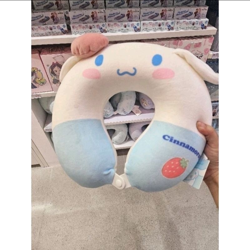 Jual Official BALI MINISO X Sanrio Bantal Leher Sanrio Strawberry ...
