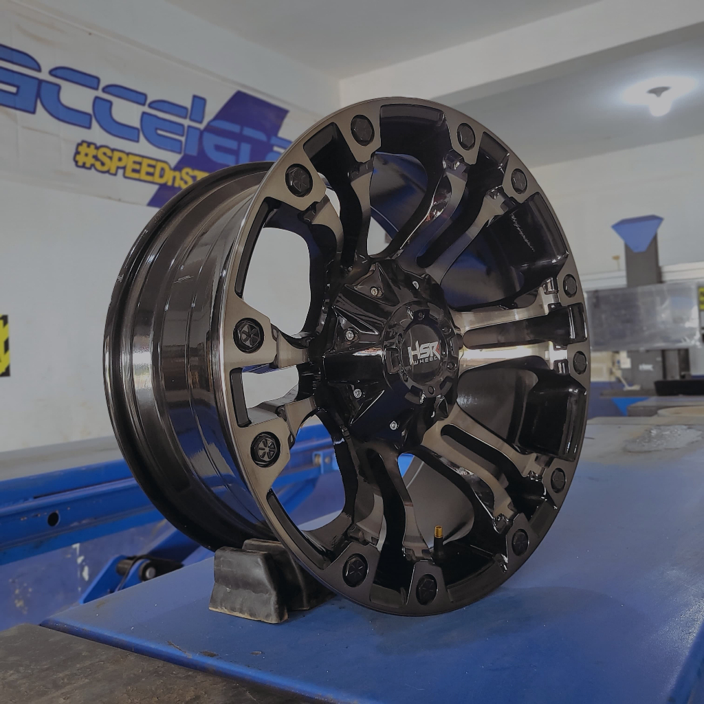 Jual Velg mobil r18 HSR LUMBIS Baut 6 velg mobil racing ring 18 Pajero ...
