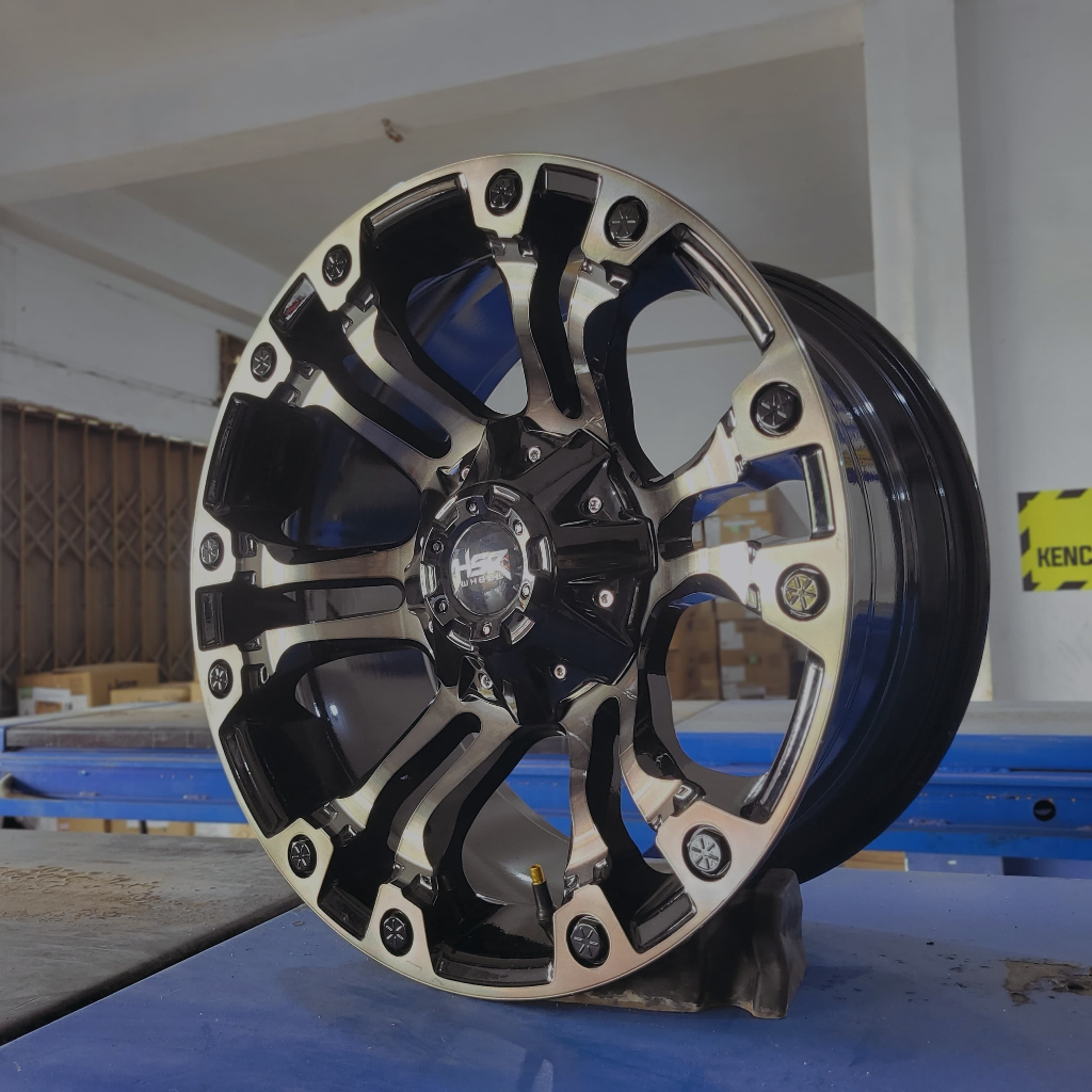 Jual Velg mobil r18 HSR LUMBIS Baut 6 velg mobil racing ring 18 Pajero ...
