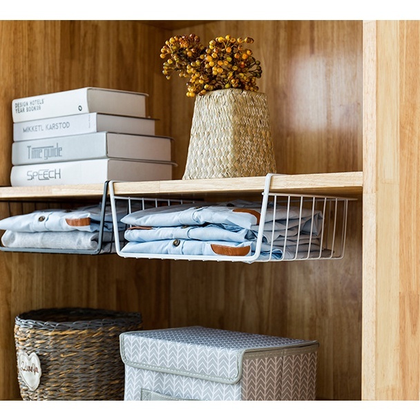 Jual Rak Gantung Selip Meja Lemari Keranjang Tempat Barang Serbaguna ...