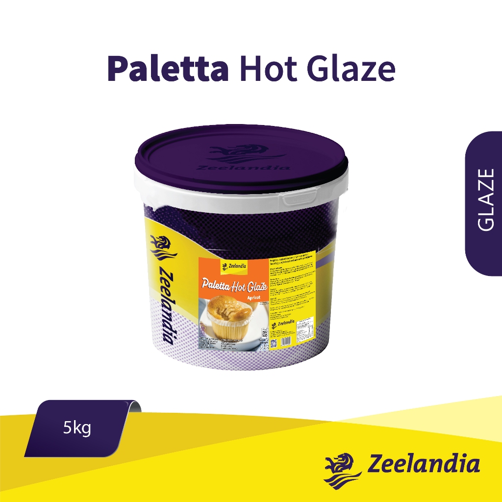Jual Paletta Hot Glaze Apricot 5kg - Zeelandia - Cake Decor Glaze ...