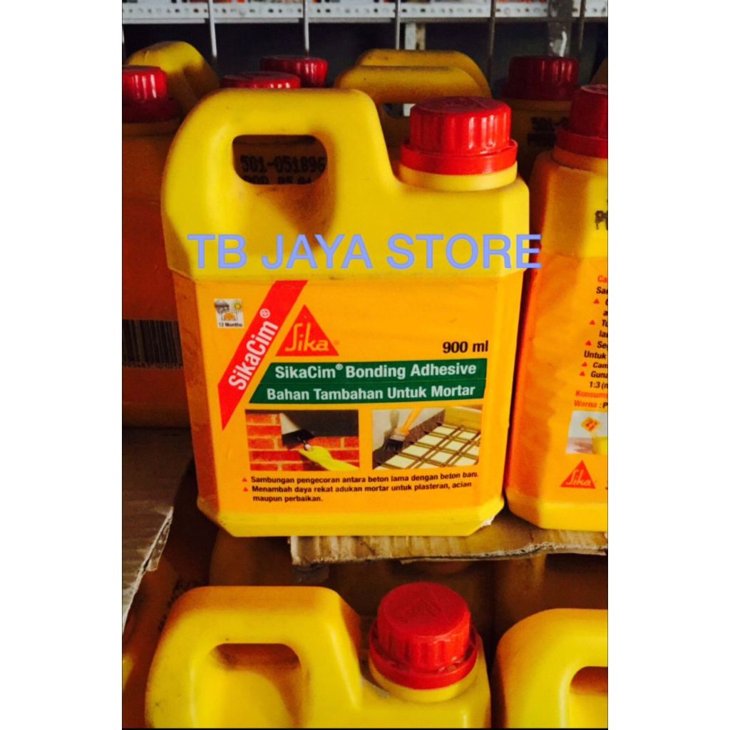 Jual LEM BETON / BONDING AGENT/ SIKA BONDING ADHESIVE 900ML | Shopee ...