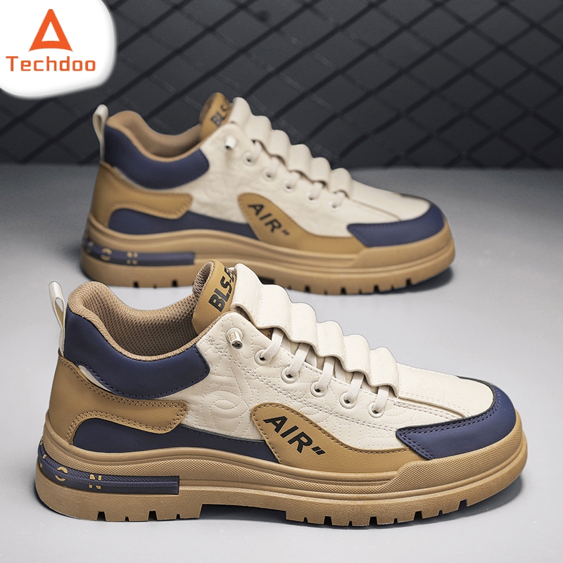Jual Techdoo Sepatu Olahraga Pria Shoes Men Sport Casual Sneakers Keren Terbaru Sepatu Santai ...