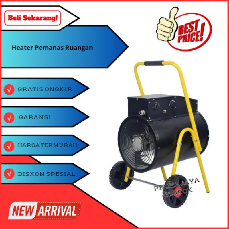 Jual Blower Pemanas Kandang 30KW 380V Kipas Pemanas Ruangan 30KW 3Phase ...