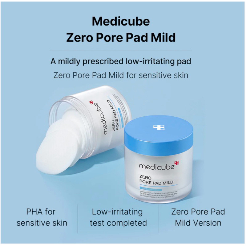 Jual Medicube Zero Pore Mild Pad | Shopee Indonesia