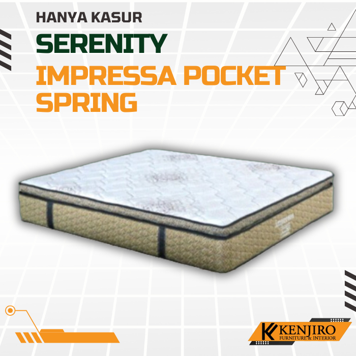 Jual Kasur Serenity Impressa Pocket Spring Hanya Kasur "Kenjiro ...
