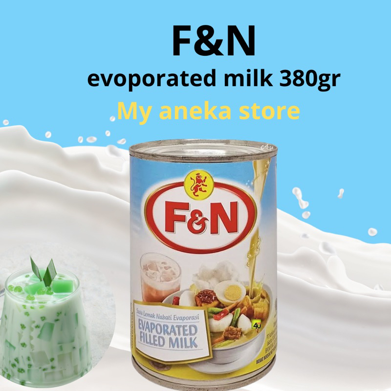 Jual Susu Evaporasi FN F&N | Evaporated Milk FN 380 Gr 1pc | Shopee ...