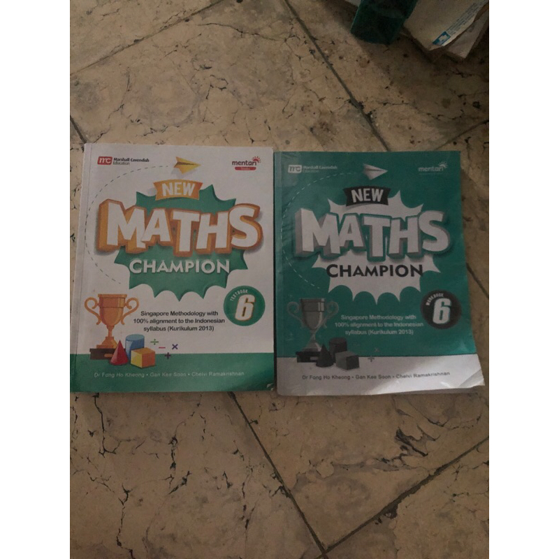 Jual buku new maths champion textbook dan workbook 6 | Shopee Indonesia