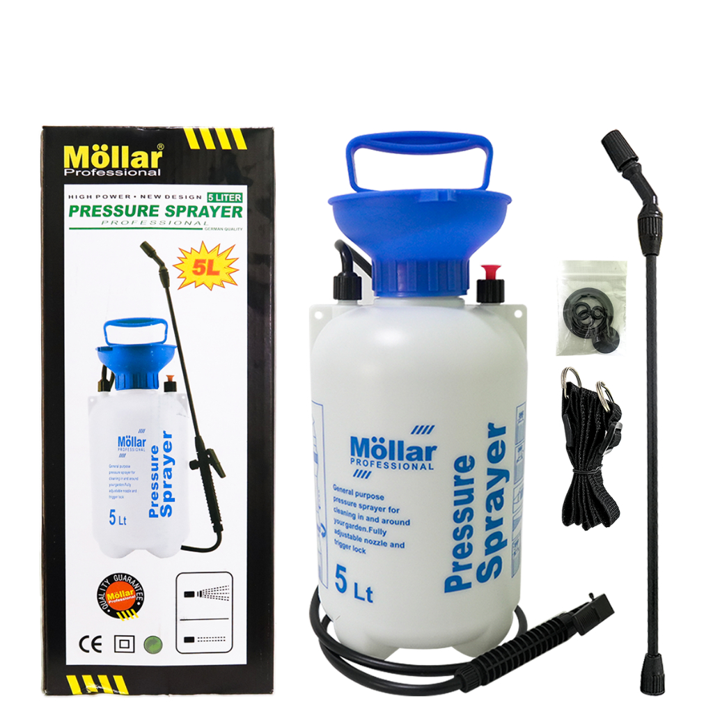 Jual MOLLAR SP5LM Botol Sprayer Alat Semprotan Penyiram Tanaman 5 Liter ...