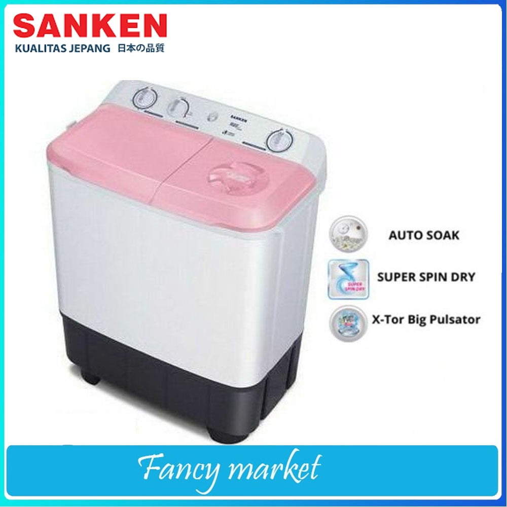 Jual MESIN CUCI SANKEN TW 9110 - 2 Tabung Kapasitas 9 Kg HEMAT LISTRIK | Shopee Indonesia