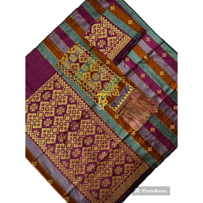 Jual kain songket tenun bengkalis riau | Shopee Indonesia