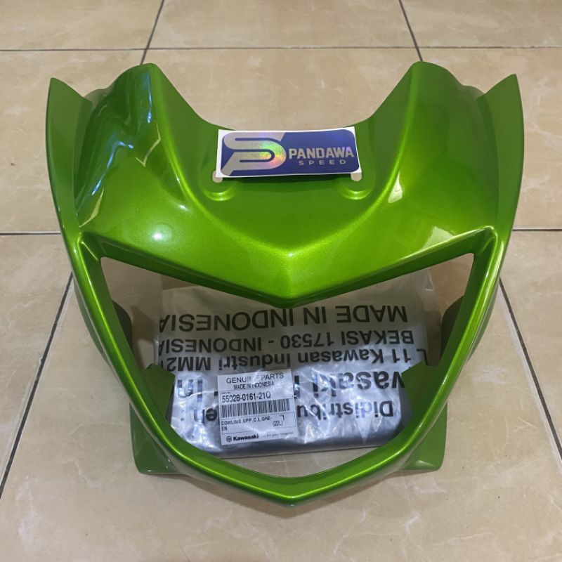 Jual Cover Batok Lampu Head Lamp Ninja 150 R Barong Hijau 21Q Original ...