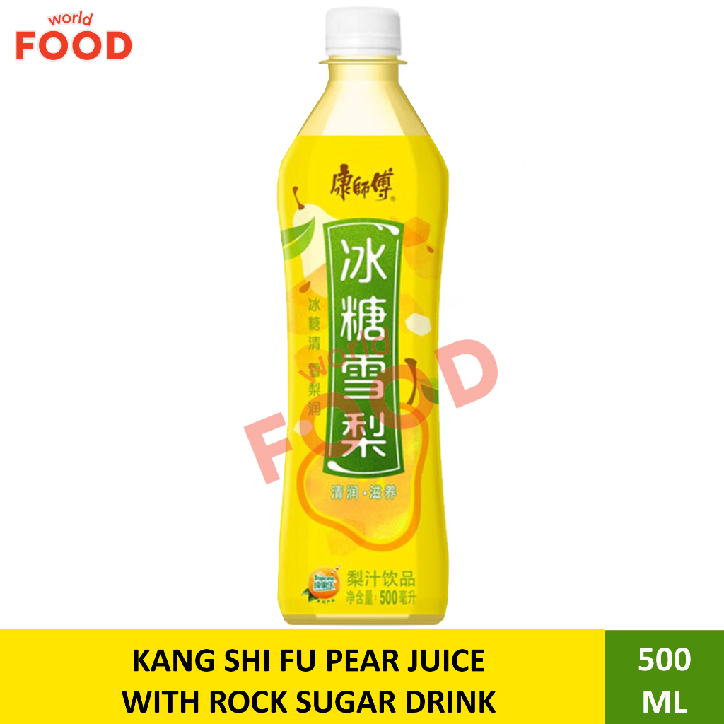 Jual KANG SHI FU PEAR JUICE WITH ROCK SUGAR DRINK 500ML | Shopee Indonesia