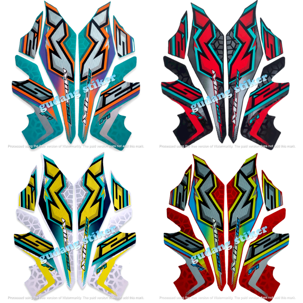 Jual STICKER STRIPING MOTOR YAMAHA MIO M3 2023 STANDAR FUL SET | Shopee ...