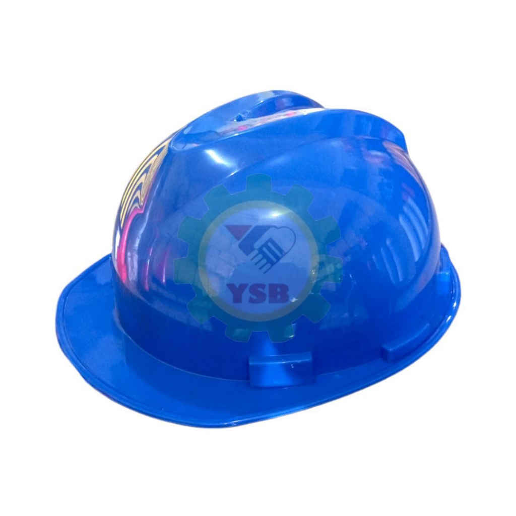 Jual Helm Proyek Safety Helmet Dalaman Inner Warna Biru Murah Biasa ...