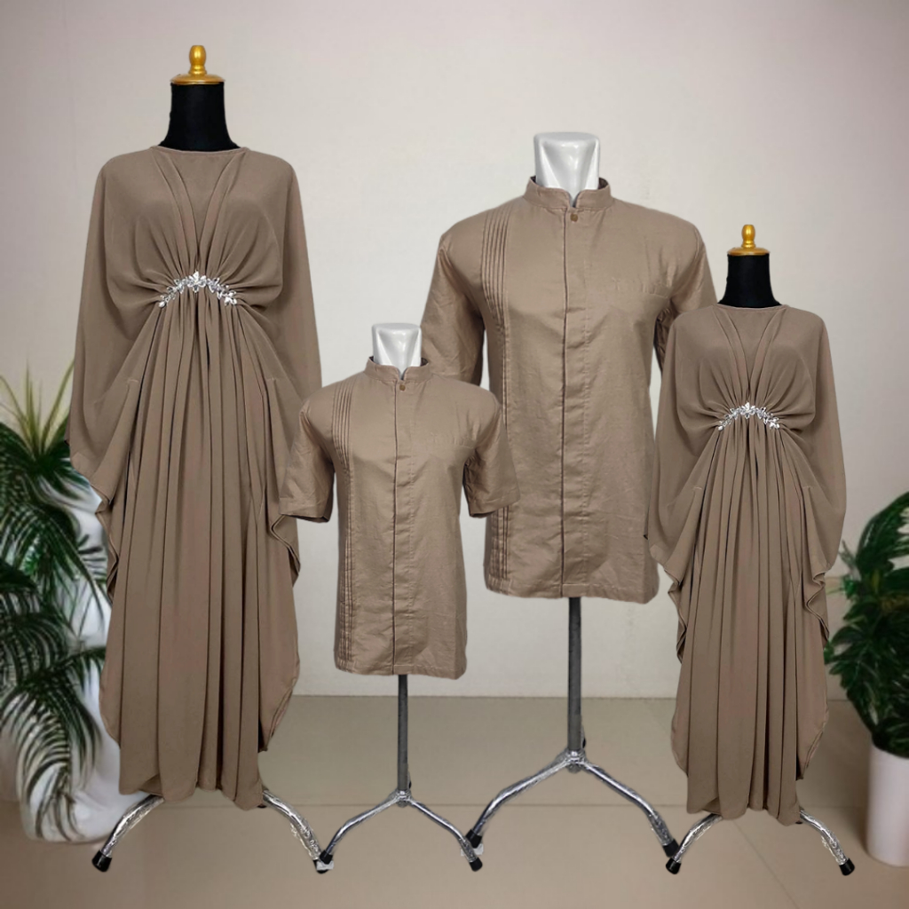 Jual LEST RAYA SERIES || BAJU HARI RAYA SET AYAH, IBU & ANAK [ LATTE ...