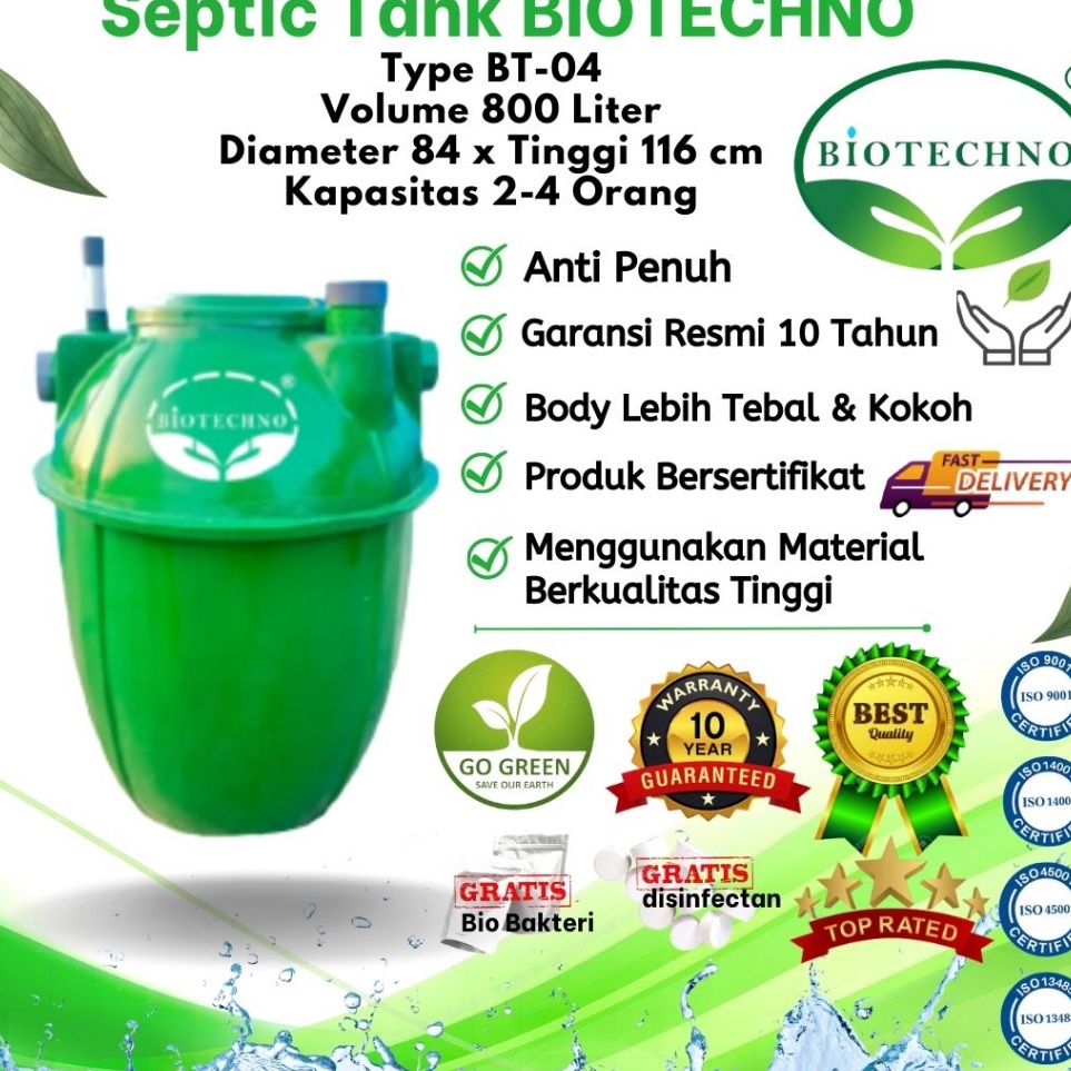 Jual ART D88N Septic Tank Bio SepticTank BioTech Septic Tank BioTechno ...