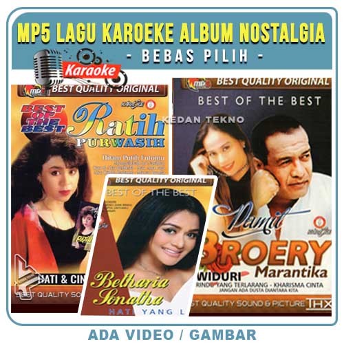 Jual kaset lagu Mp5 karoeke Album Nostalgia - Broery Marantika - Ratih Purwasih - Betharia ...