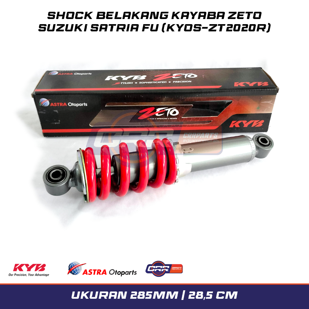 Jual Shockbreaker Shock Belakang Sokbreker Kayaba Zeto SUZUKI SATRIA FU 150 Tipe 2020R 285 MM ...