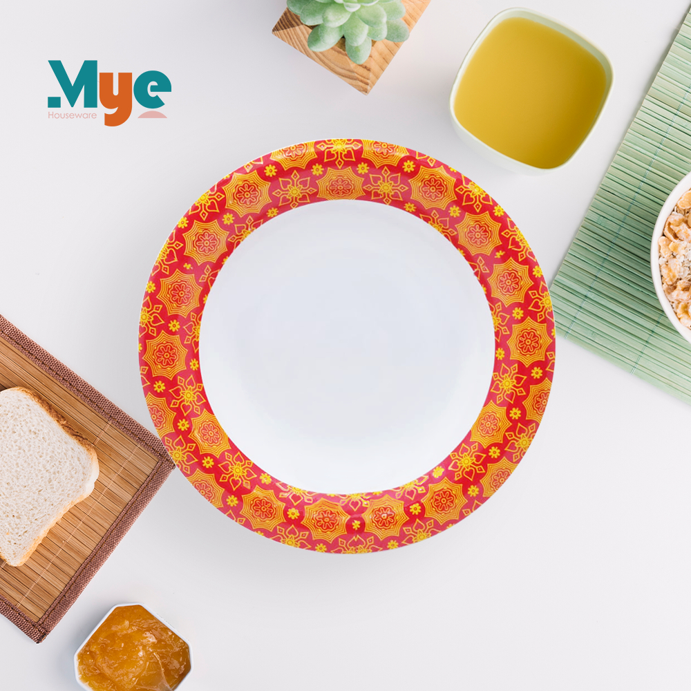 Jual Piring Keramik Cekung/ Piring Porselen Omega/ Piring Makan ...