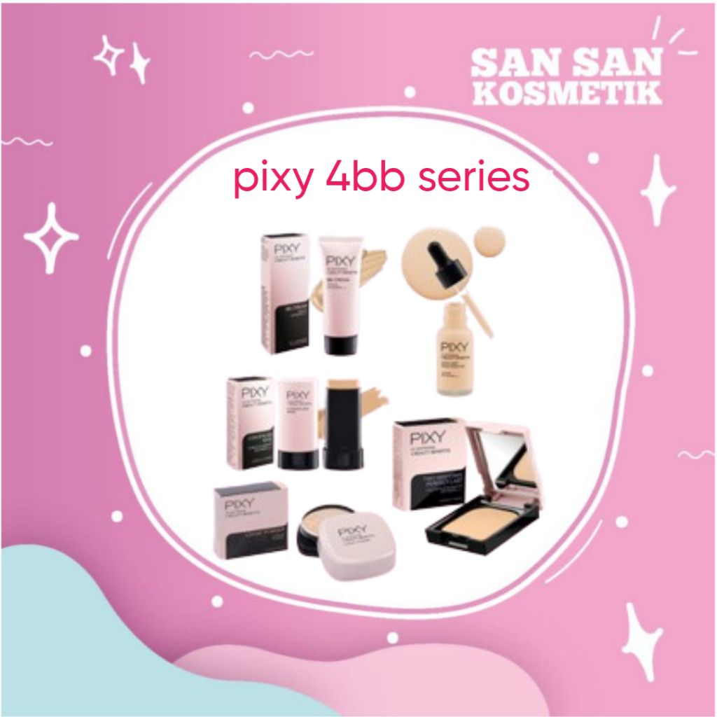Jual PIXY 4BB SERIES PERFECT LAST (PINK) | Shopee Indonesia