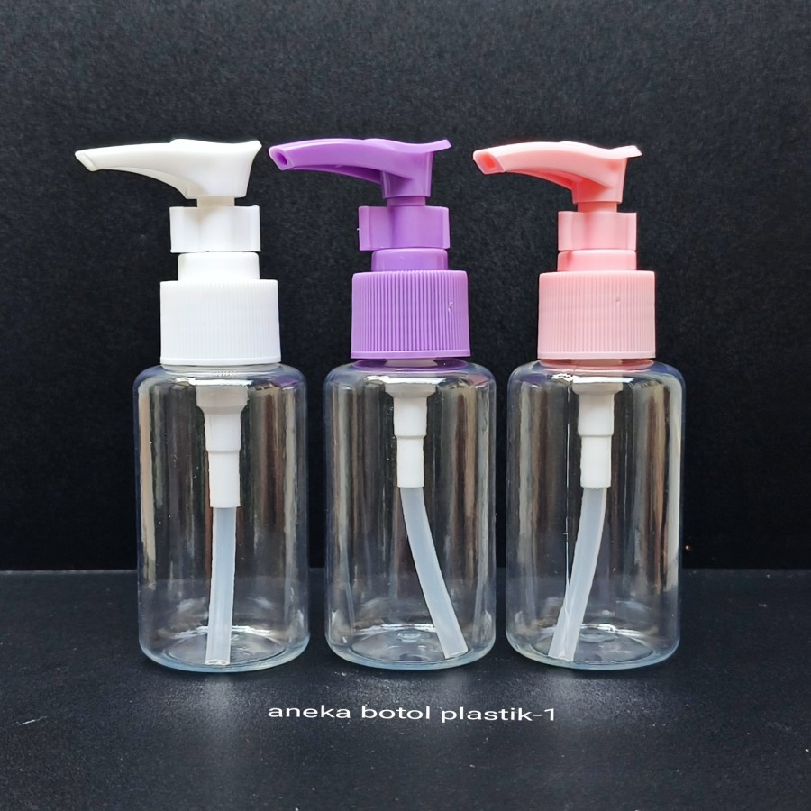 Jual Botol 60ml Pet Plastik / Botol Pump Lotion 60ml Tubular Bening ... Jual Botol 60ml Pet Plastik / Botol Pump Lotion 60ml Tubular Bening ...