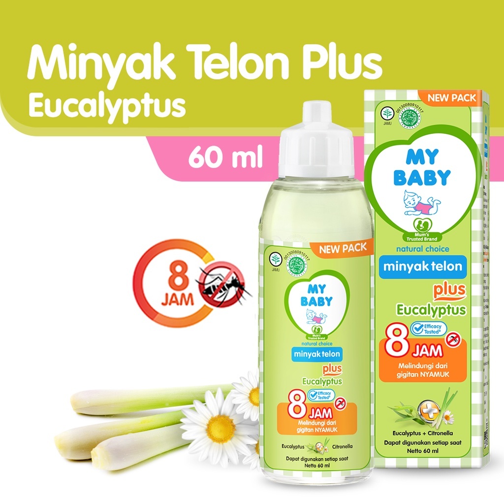 Jual MY BABY Kids Minyak Kayu Putih Plus 12 Jam 150 mL 90mL 60mL + MY ...