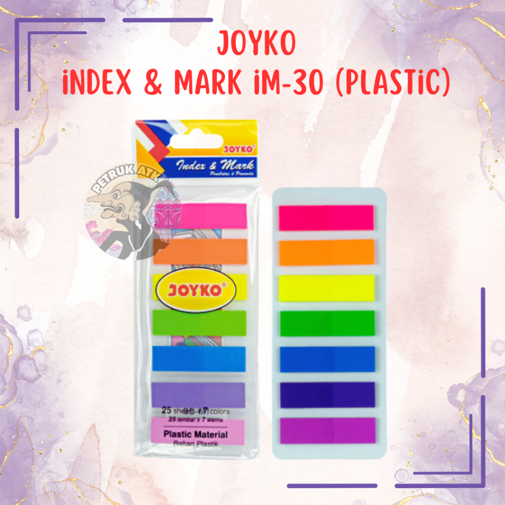 Jual [SET] INDEX & MARK / PENANDA / PEMBATAS MEMO / STICKY NOTES JOYKO ...