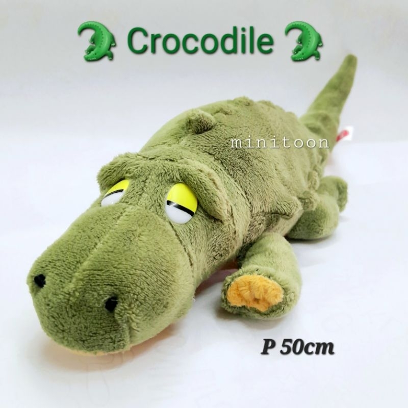 Jual BONEKA BUAYA LUCU 50cm CROCODILE DOLL CUTE | Shopee Indonesia