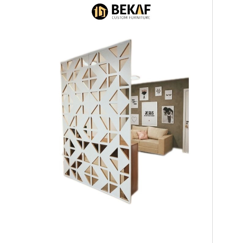 Jual BEKAF | Partisi Ruangan Penyekat Ruangan Minimalis Modern | Shopee ...