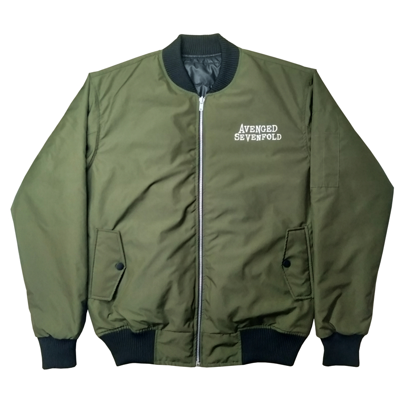 Jual Jaket Bomber Avenged sevenfold | reversible jacket series | Shopee ...