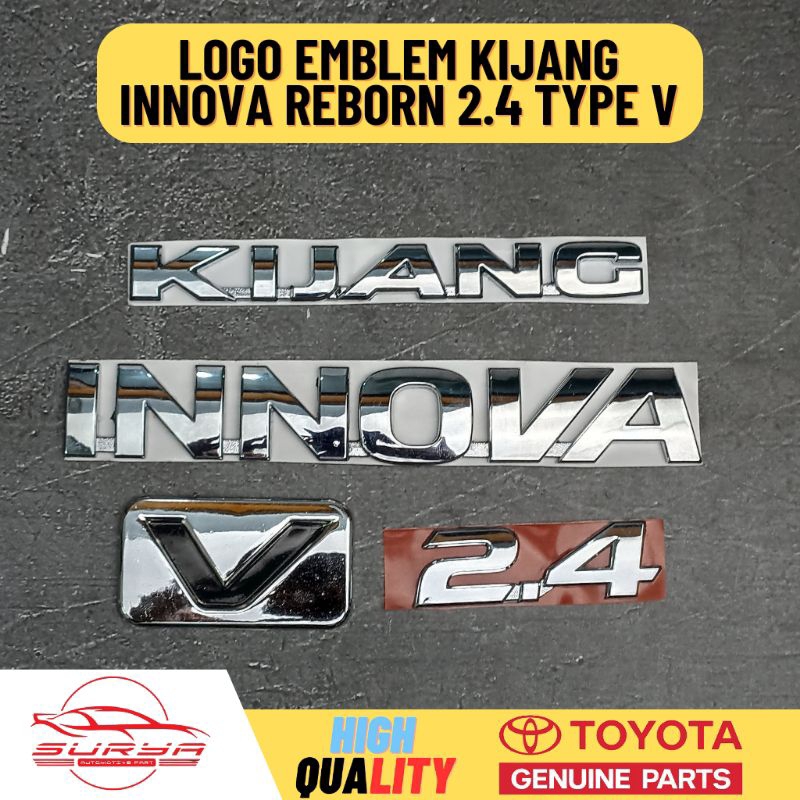 Jual Logo Emblem Kijang Innova Reborn 2.4 Type V | Shopee Indonesia