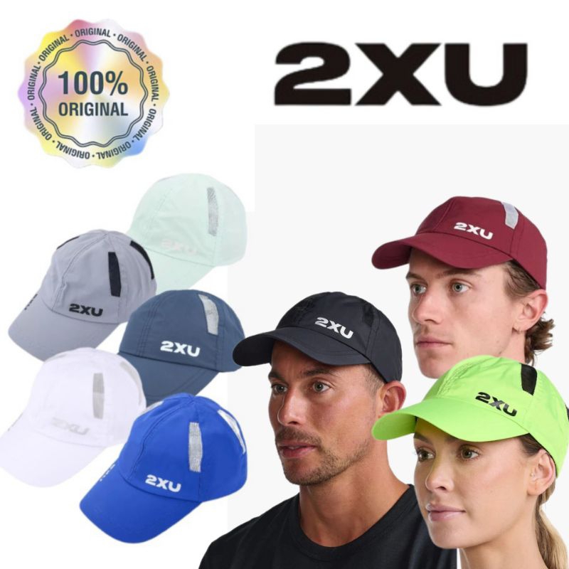 Jual 2XU Running Cap - Topi Lari Run Caps Unisex All Size | Shopee ...