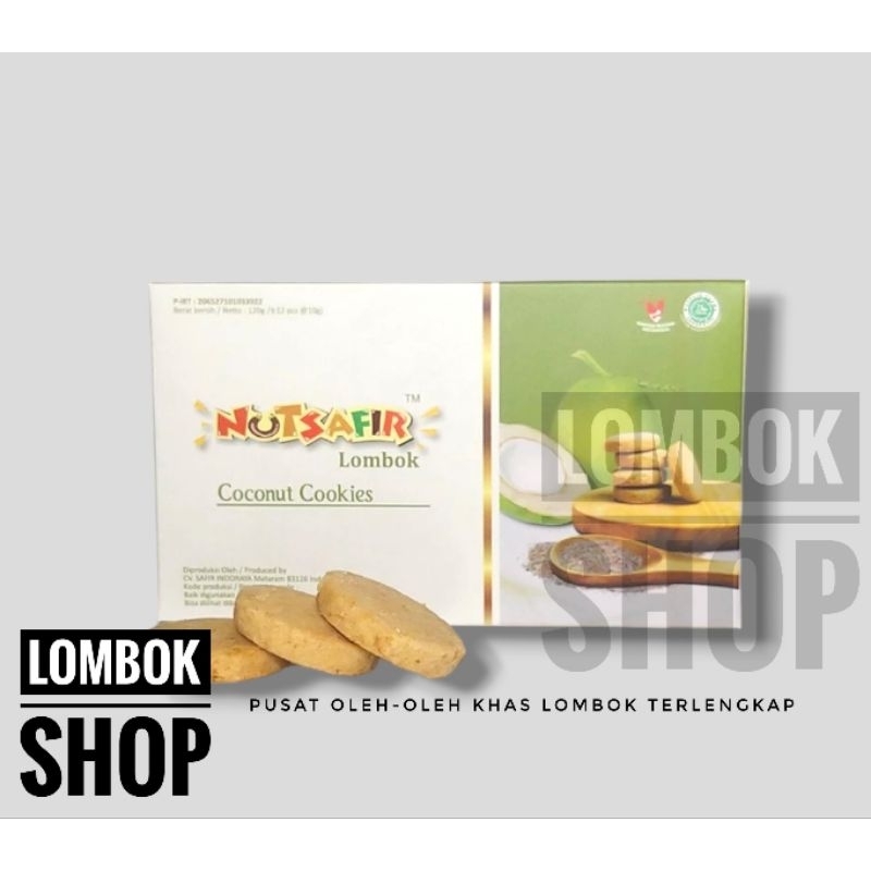 Jual Kue Kelapa Nutsafir Cookies Khas Lombok | Shopee Indonesia