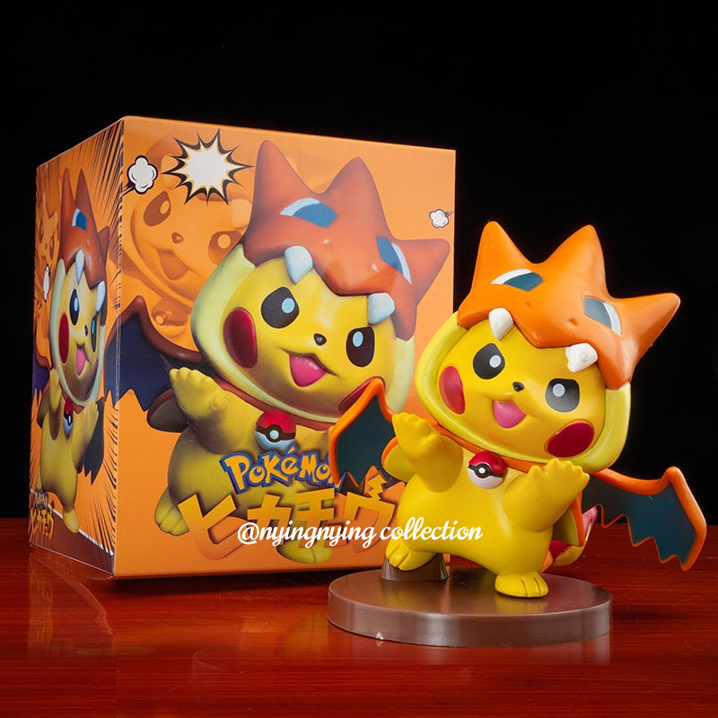 Jual Pokémon - Pikachu Charizard Poncho Figure Of Si Funko - Mega Tokyo ...