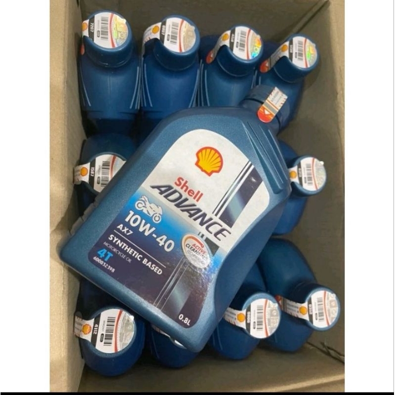 Jual SHELL AX7 4T 800ML ( 1 DUS ISI 12 PCS ) | Shopee Indonesia