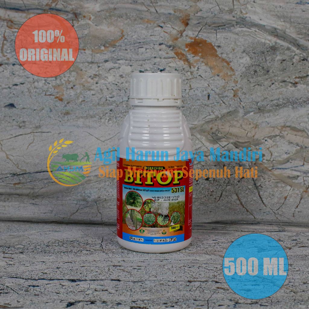 Jual HERBISIDA BITOP 531 SL 500 ML HERBISIDA SISTEMIK OBAT PEMBASI RUMPUT DAN GULMA | Shopee ...
