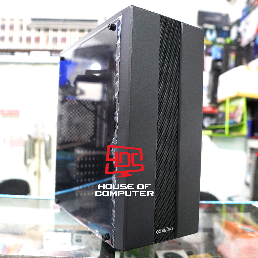 Jual INFINITY CASE PC CYCLOPS ACRYLIC SIDE PANEL ATX - HITAM | Shopee ...