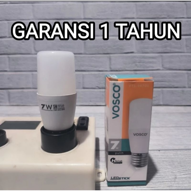 Jual LAMPU LED STICK 7 WATT CAHAYA PUTIH TERANG GARANSI 1 TAHUN VOSCO | Shopee Indonesia